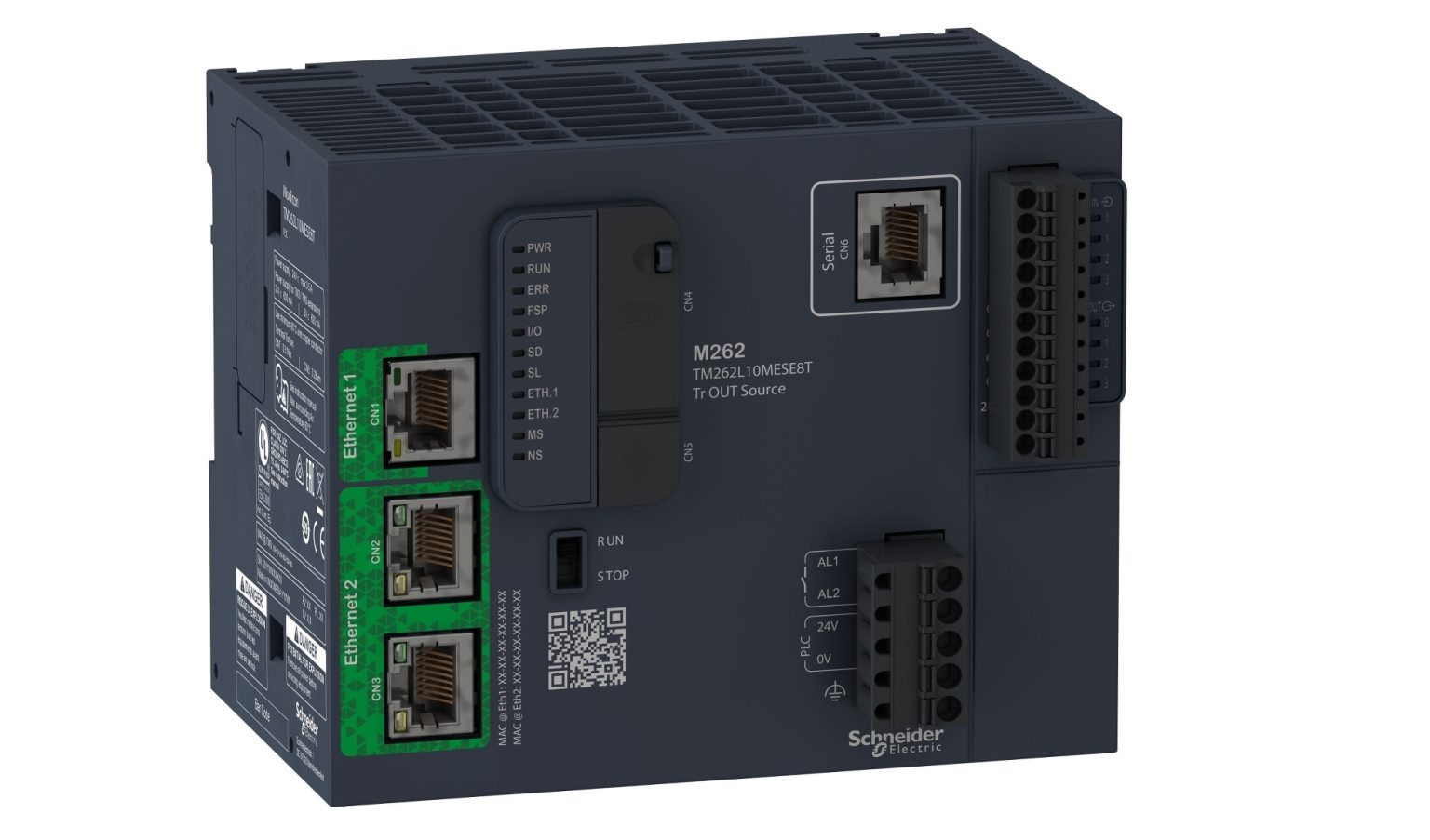 Controlador lógico, Modicon M262, 5ns/instruction, Ethernet – eShop ...